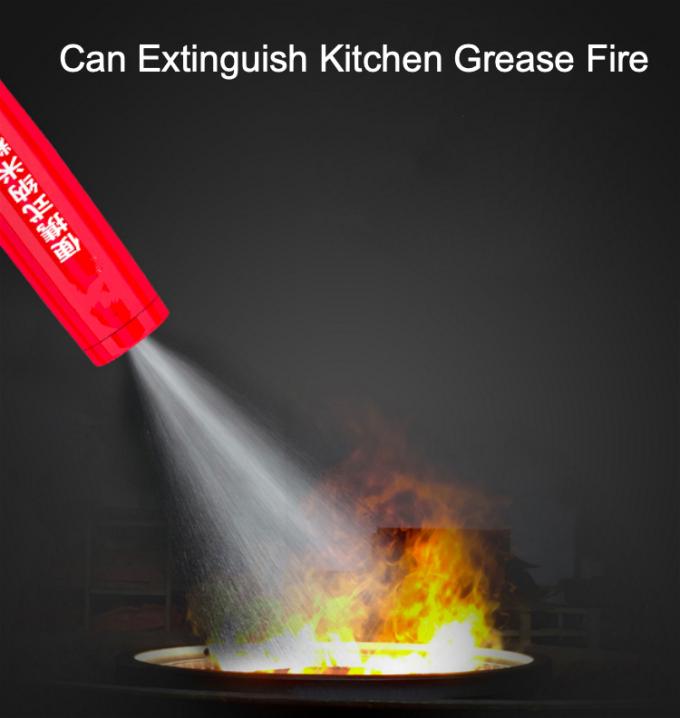 Portable Mini Aerosol Foam Fire Extinguisher 8 Bar For Vehicle