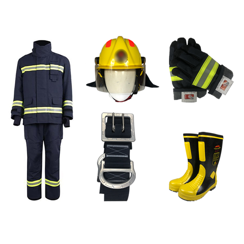 Model Emergency Rescue Fire Protection Suit EN469 Certified For ...